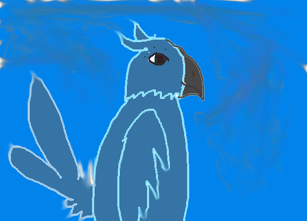 An ari like bird by Toastyum on DeviantArt