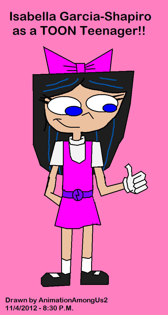Toon Isabella as a Teen by BancyToonGeek1994 on DeviantArt