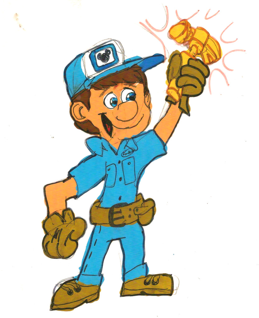 Fix-It Felix Junior Cel Art by BancyToonGeek1994 on DeviantArt