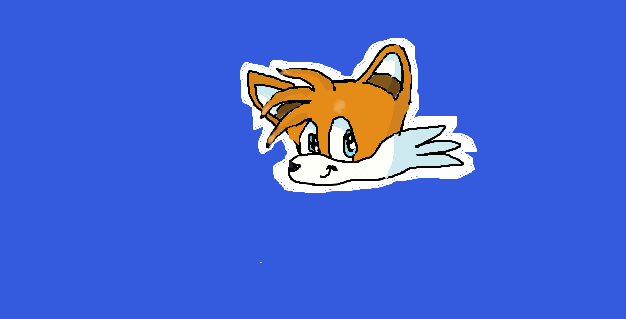 Tails (Head) by FloweySoulsDevianart on DeviantArt