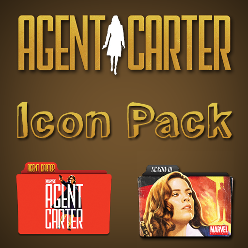 Agent Carter Folder Icon Pack by matheussabag on DeviantArt