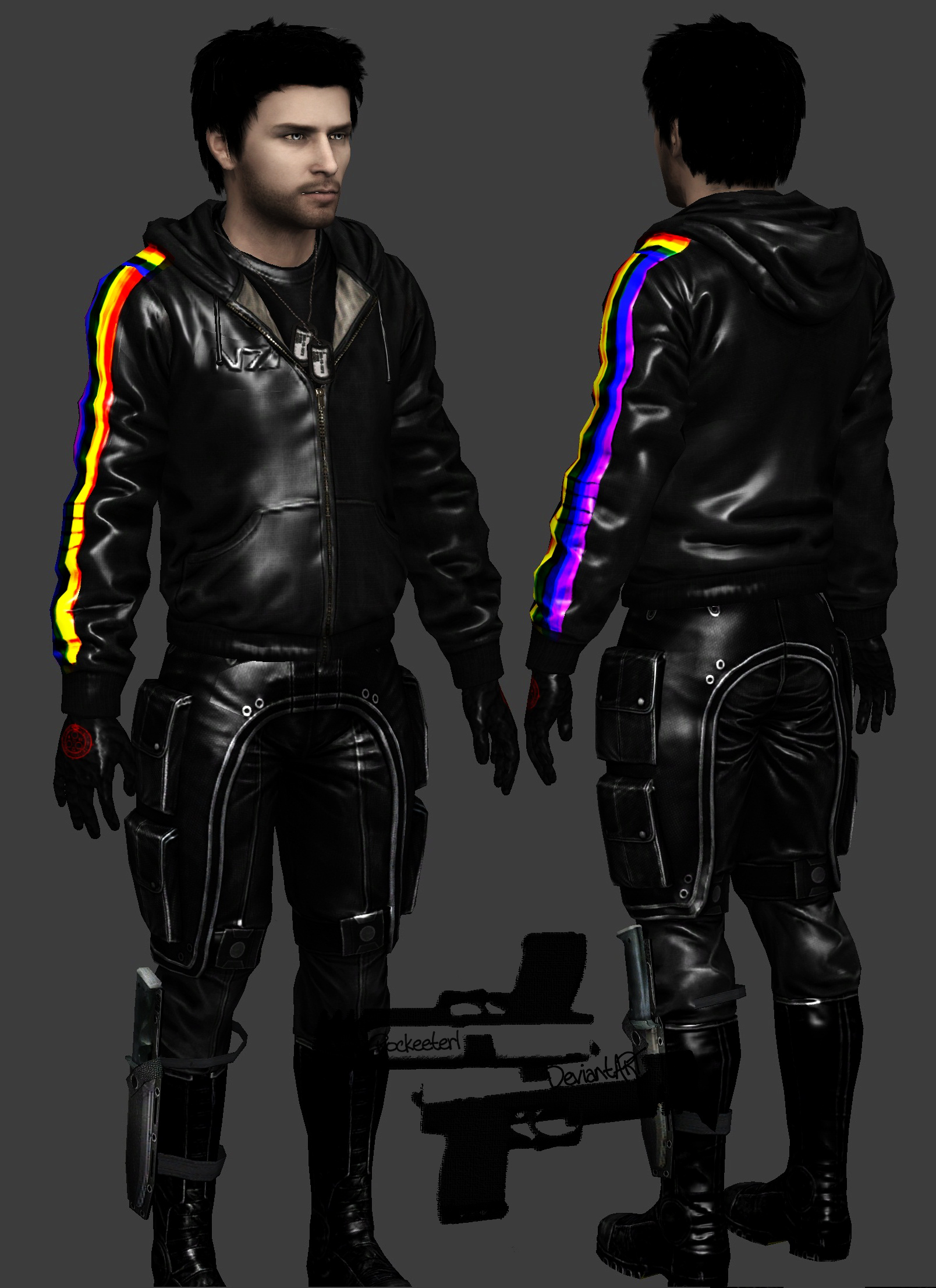 XNALara Mod ''Irvine'' by Rockeeterl (DL) by Rockeeterl on DeviantArt