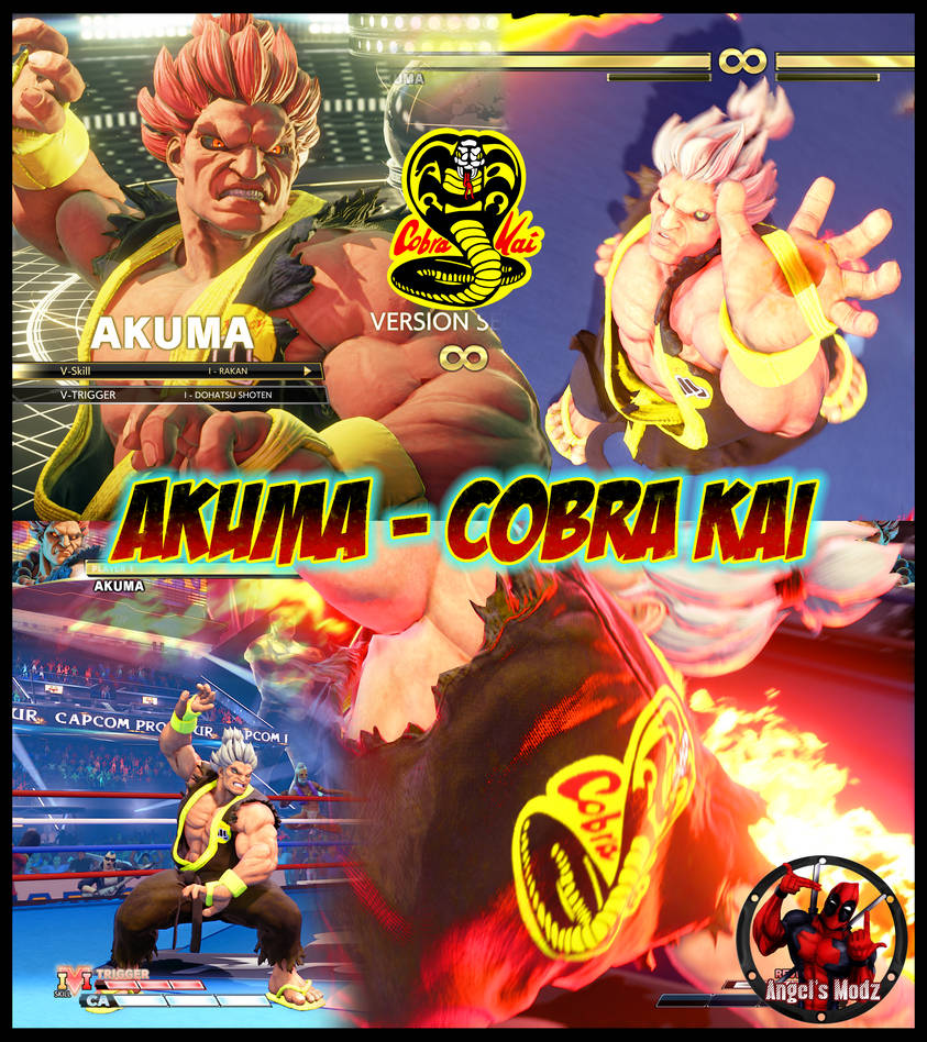 Akuma - Cobra Kai [COMMISSION] by AngelsModz on DeviantArt
