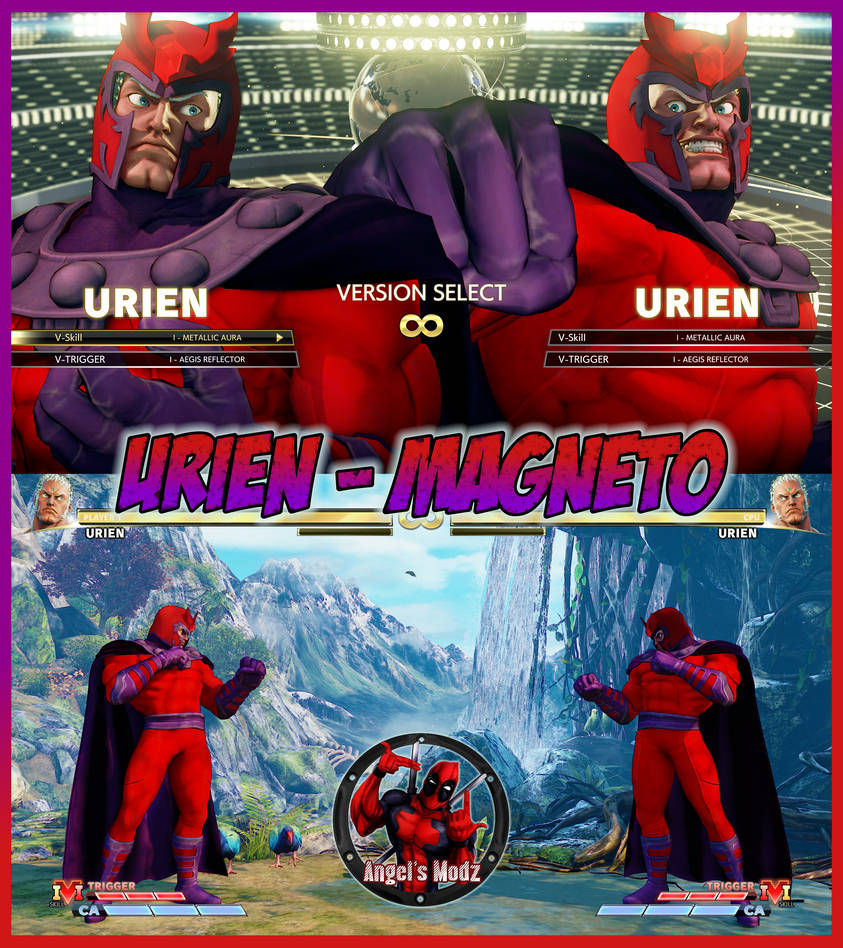 Urien - Magneto V1 [DONATION] by AngelsModz on DeviantArt