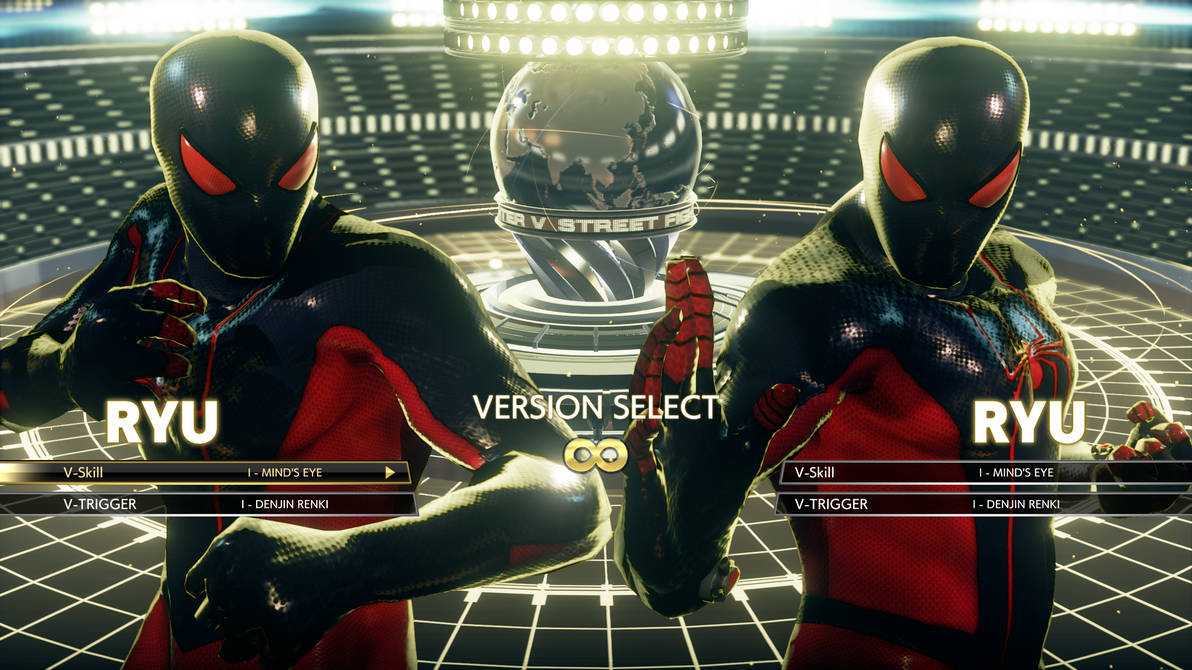 Ryu - Spider-Man Red and Black by AngelsModz on DeviantArt