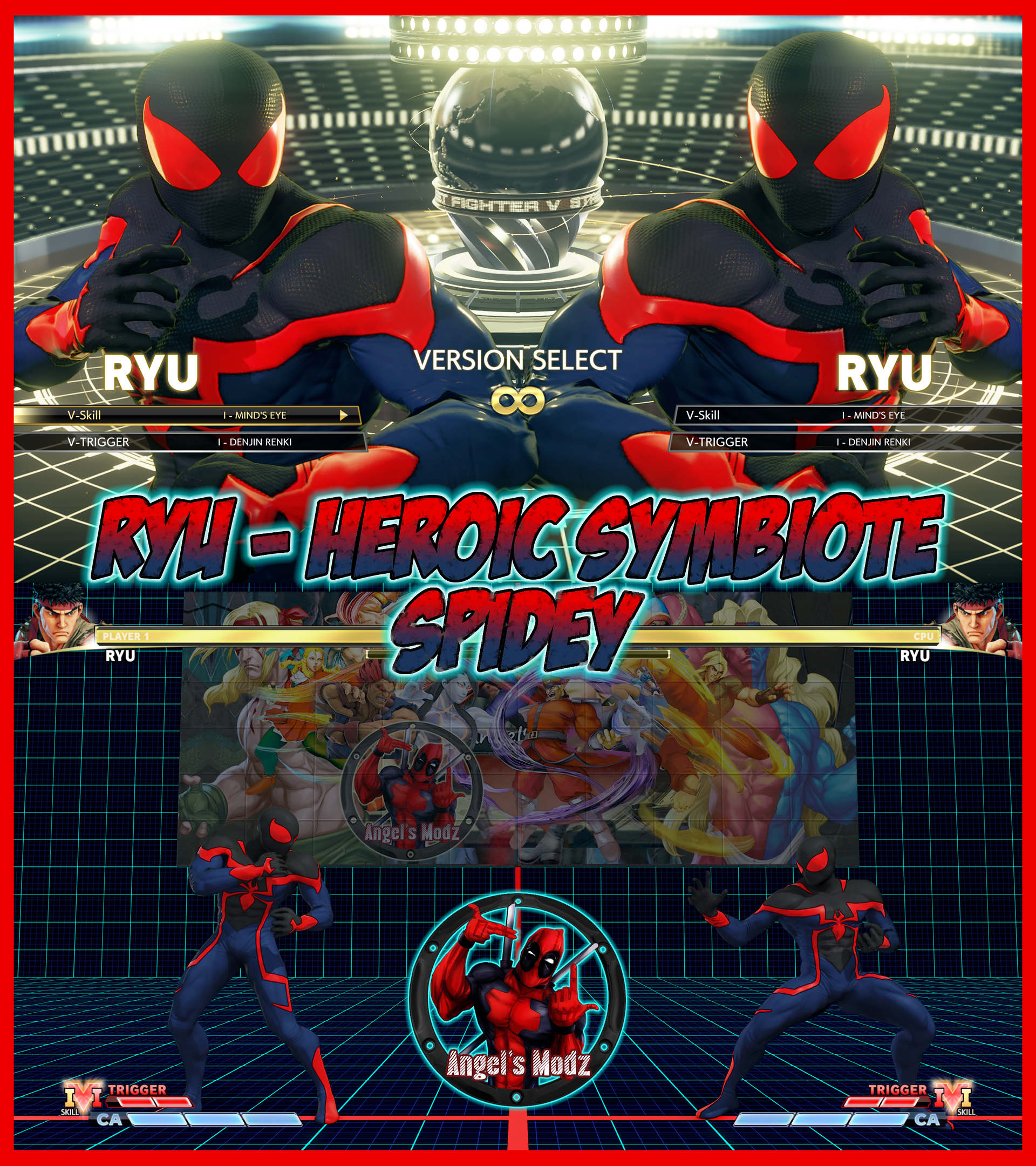 Ryu - Heroic Symbiote Spidey by AngelsModz on DeviantArt