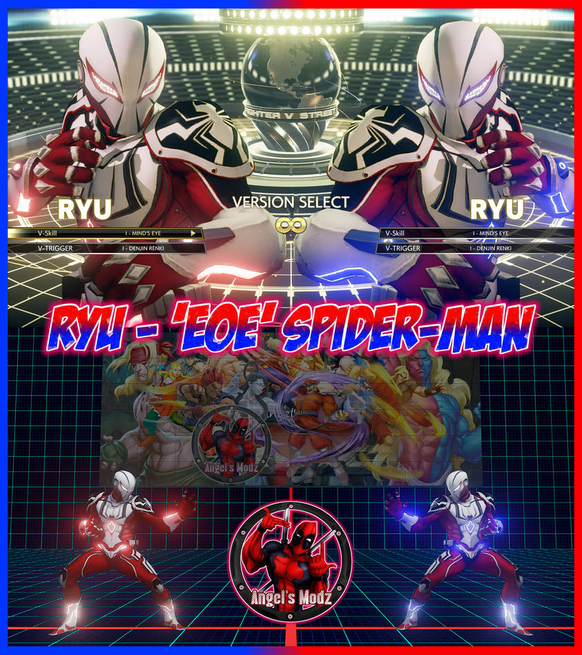 Ryu - Ends of Earth Spider-Man v1 by AngelsModz on DeviantArt