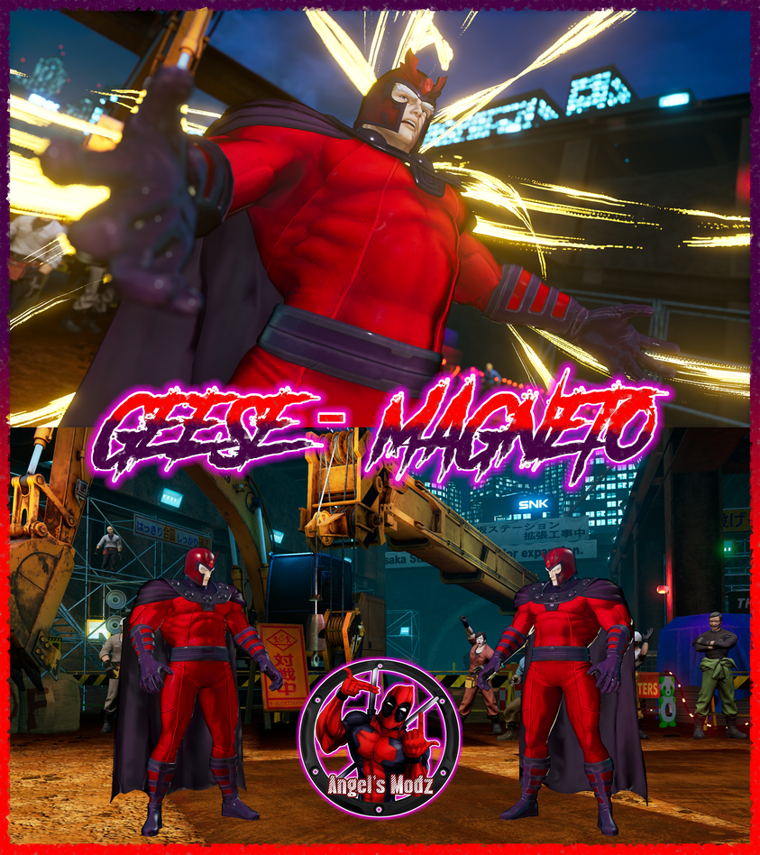 Geese - Magneto KOFXV Mod by AngelsModz on DeviantArt