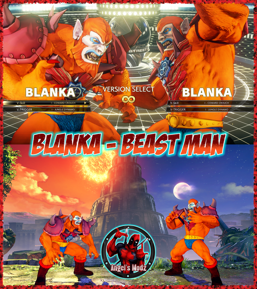 Blanka - Beast Man by AngelsModz on DeviantArt