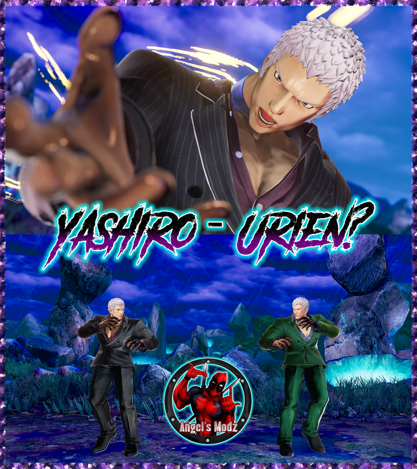 Yashiro - Urien Attire? [KOFXV DONATION] by AngelsModz on DeviantArt