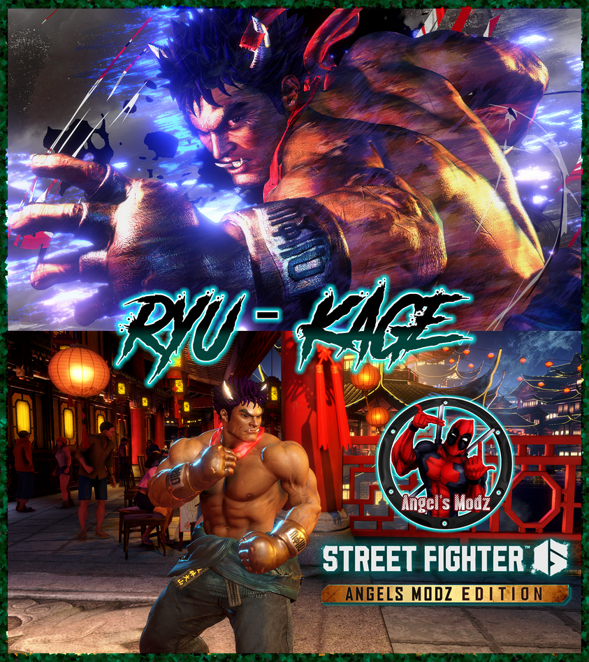 Ryu - Kage [SF6 MOD] by AngelsModz on DeviantArt