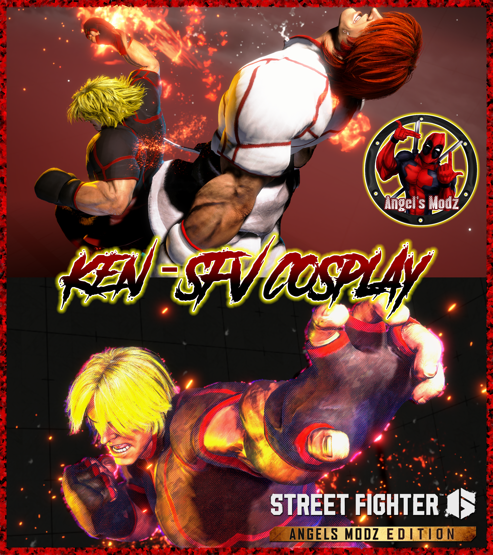 Ken - SFV Inspired v1 - SF6 MOD by AngelsModz on DeviantArt