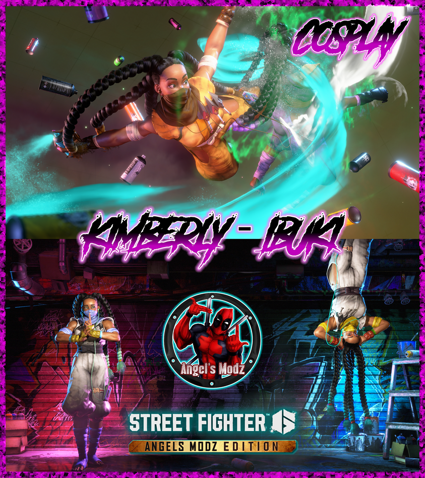 Kimberly - Ibuki (Cosplay) SF6 MOD by AngelsModz on DeviantArt