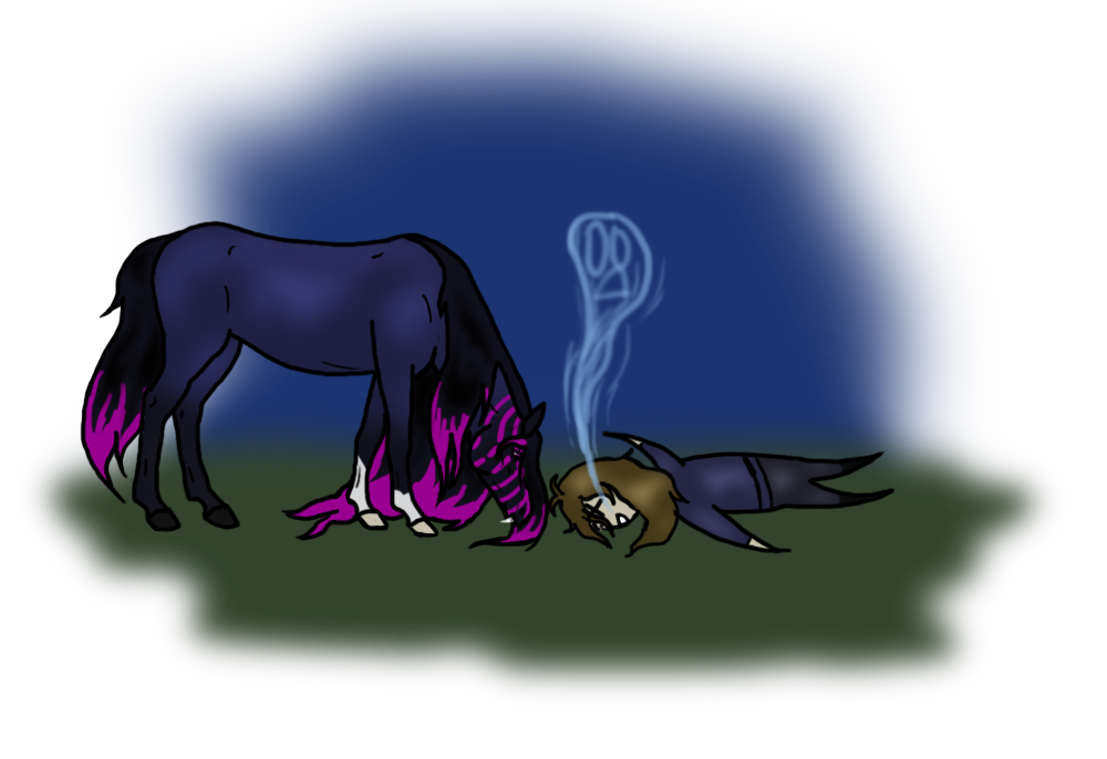 ''Hooman?! Are you alright?!'' by DenOfTheDragon on DeviantArt
