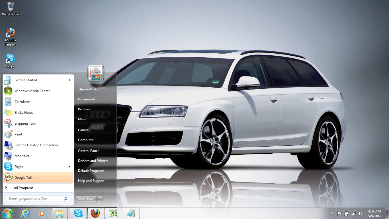 RS6-2009 windows 7 theme by windowsthemes on DeviantArt