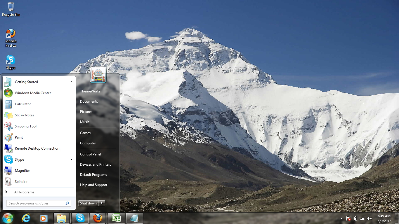 Tibet-1 windows 7 theme by windowsthemes on DeviantArt