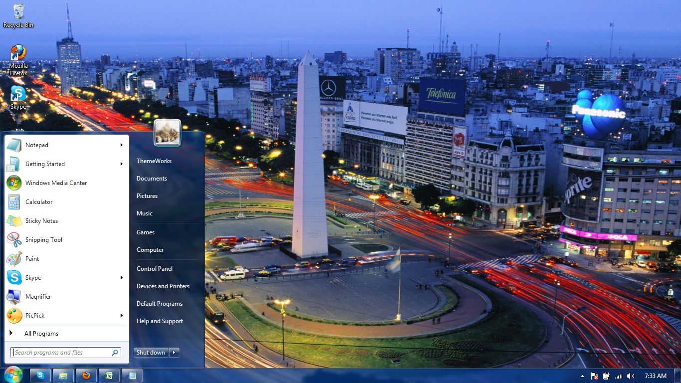 Argentina-1 windows 7 theme by windowsthemes on DeviantArt