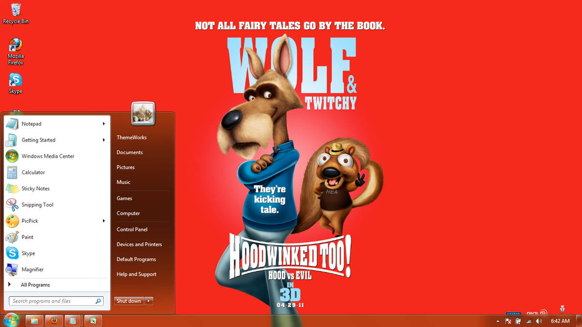 Hoodwinked Too - Hood vs Evil Windows 7 themes by windowsthemes on ...