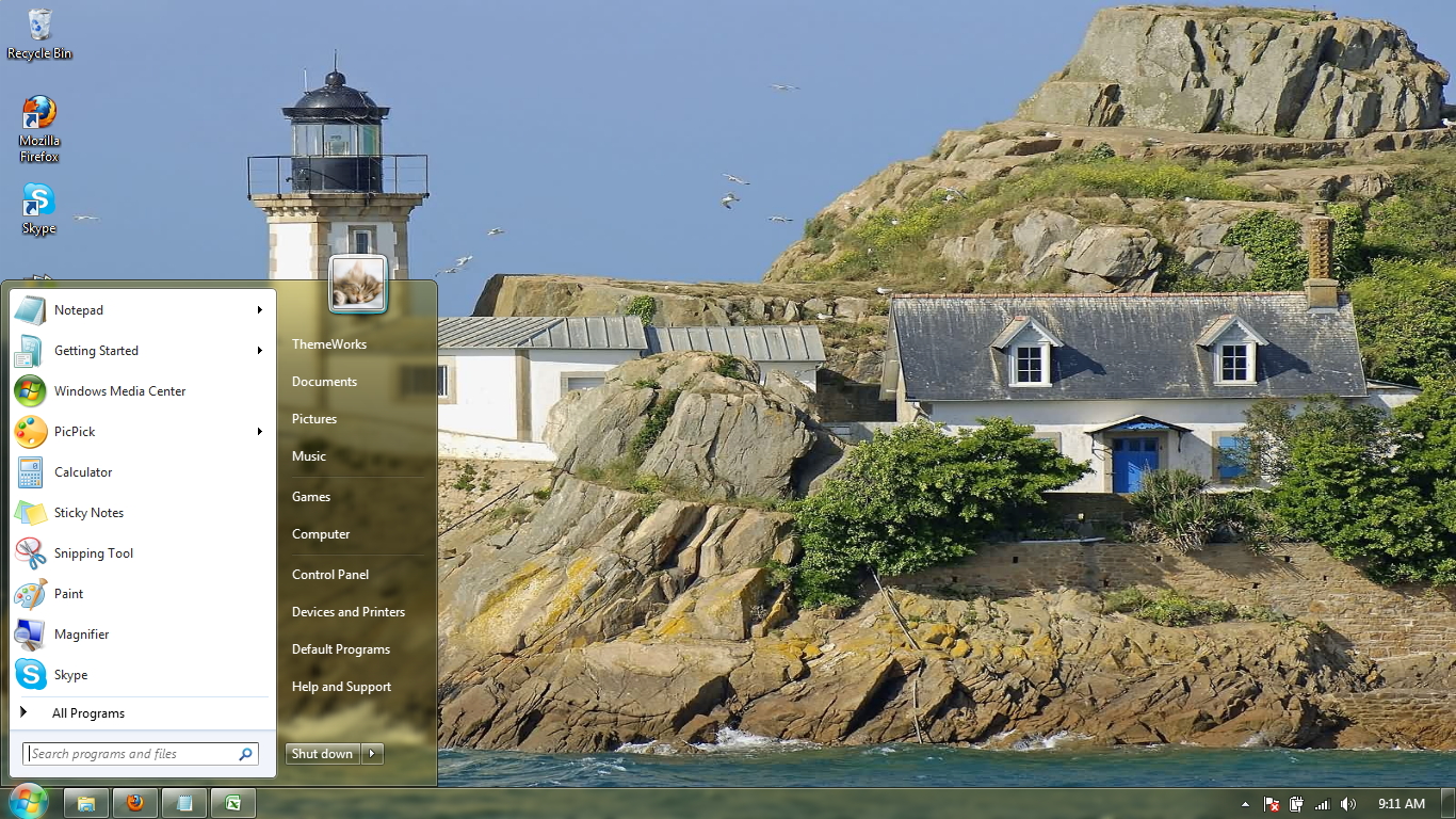 Lighthouses Windows 7 themes by windowsthemes on DeviantArt