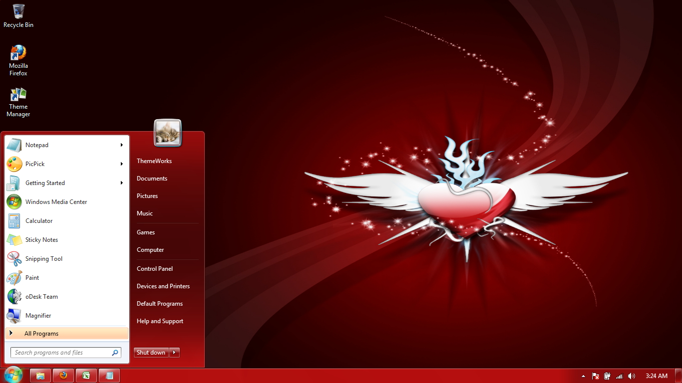 Abstract-red Windows 7 theme by windowsthemes on DeviantArt