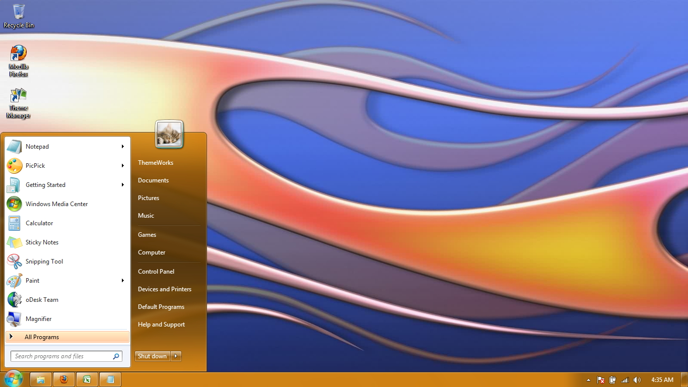 Abstract-flames-1 Windows 7 theme by windowsthemes on DeviantArt