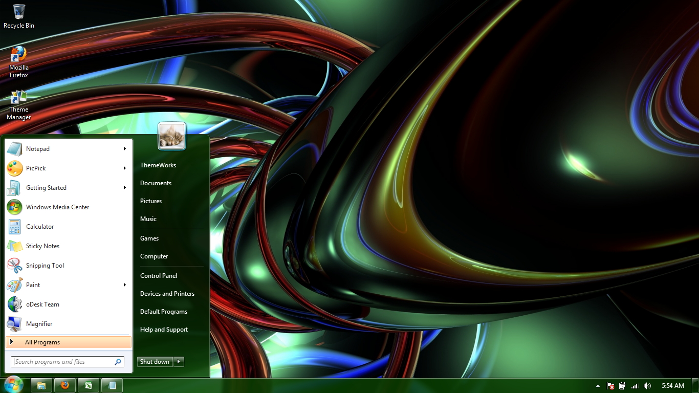 abstract-3D Windows 7 theme by windowsthemes on DeviantArt