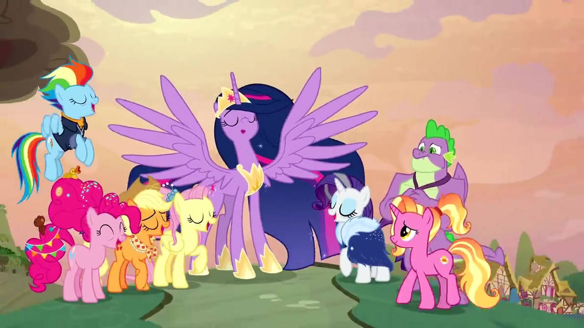 The Magic of Friendship Grows by Hyenari6296 on DeviantArt