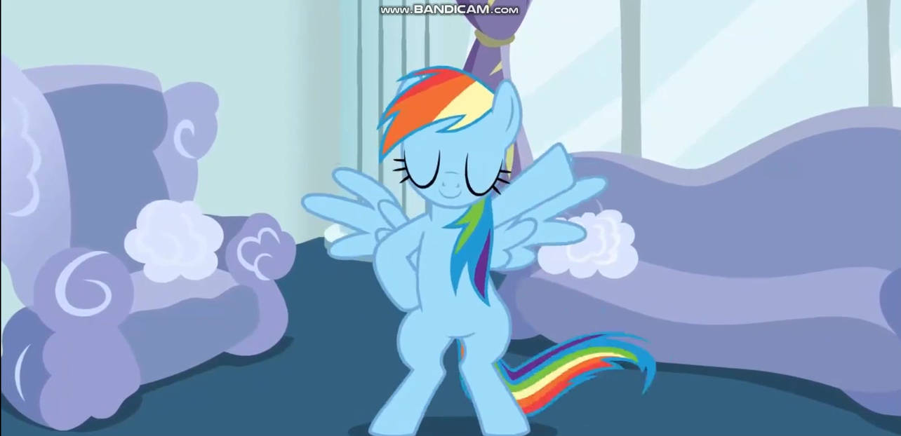 Rainbow Dash Dancing by Hyenari6296 on DeviantArt