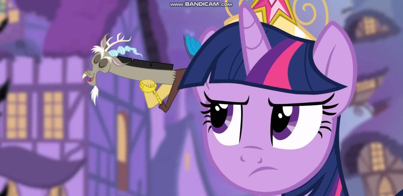 Twilight Sparkle and Discord! by Hyenari6296 on DeviantArt
