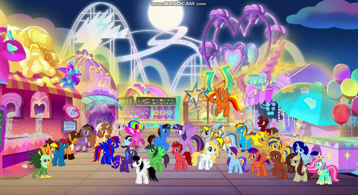 Party Everypony! (For AndoAnimalia) by Hyenari6296 on DeviantArt