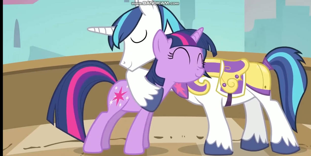 Twilight and her big brother (Shining Armor) by Hyenari6296 on DeviantArt