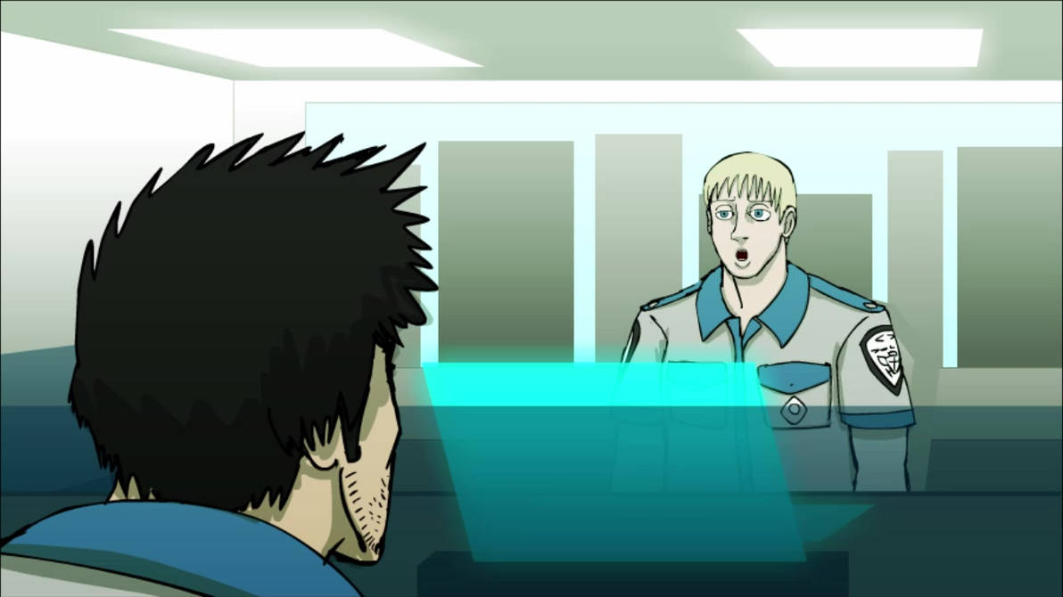 Mech Cops Scene - Frank and Buck are BROs by PhiTuS on DeviantArt