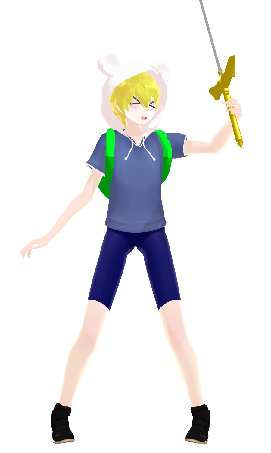 Finn The Human Model DL by ThePurpleSpringtrap on DeviantArt
