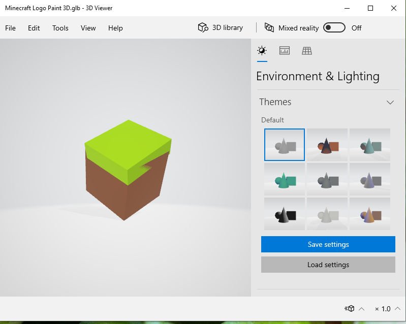 Minecraft Logo On Paint 3D by noob4321o on DeviantArt