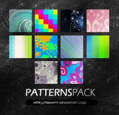 Patterns Pack #01 by CallMeSaturn on DeviantArt