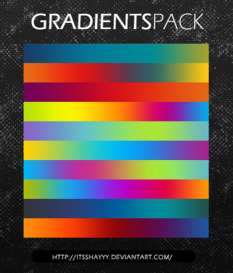 Gradients Pack #1 by CallMeSaturn on DeviantArt