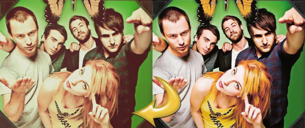 Paramore Color by Hayley-Benford on DeviantArt
