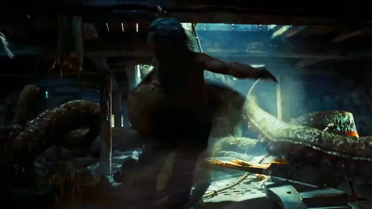 Shirtless Pirate gets wrapped in Tentacles by Thehatmannnnnnnnnnnn on ...