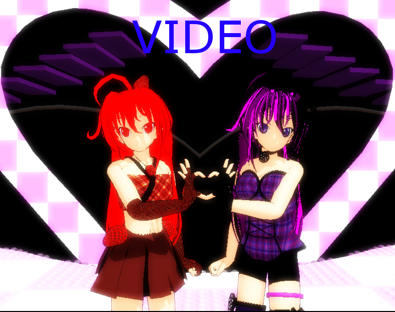 [MMD] Fight by khftw on DeviantArt