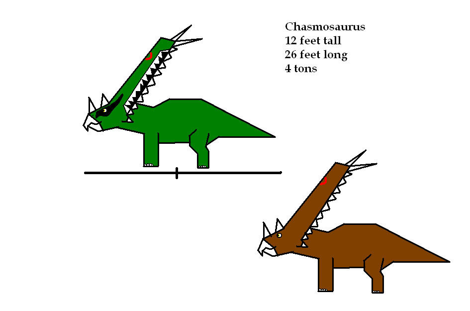Chasmosaurus by Dinossword on DeviantArt