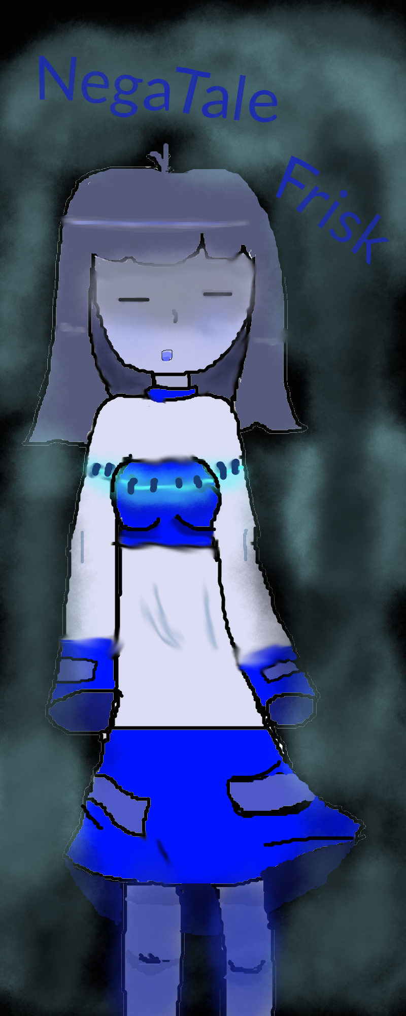 NegaTale (Undertale AU) Frisk by Leifa-Chan on DeviantArt