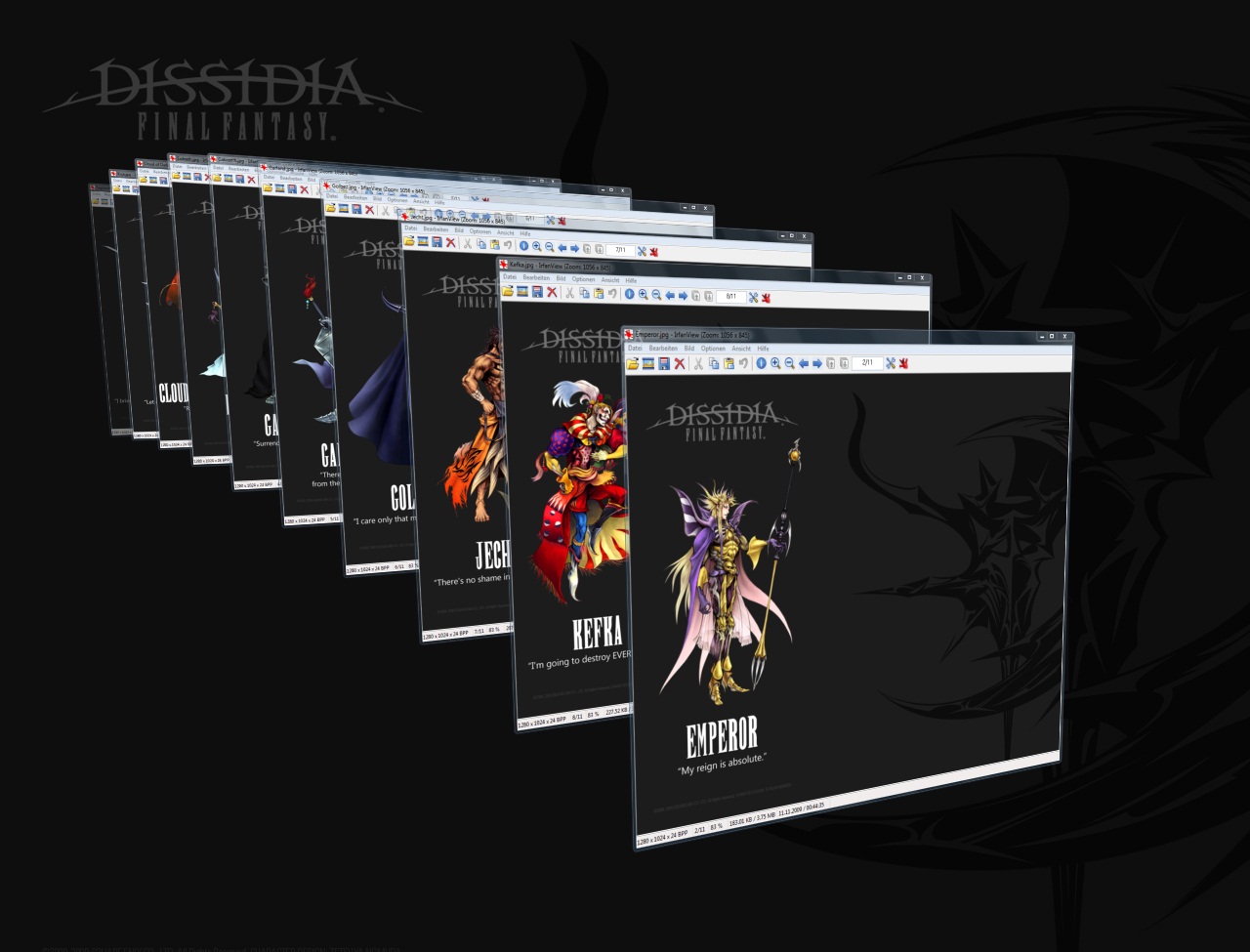 Dissidia Chaos Wallpapers by MaskedJudas on DeviantArt