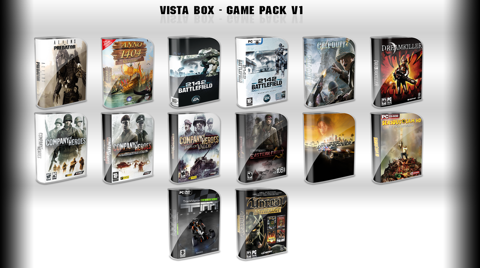 Vista Box - Game Pack V1 by floxx001 on DeviantArt