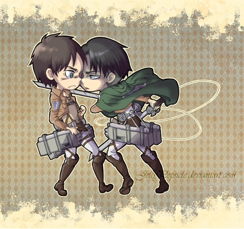 #twinning - Eren x Reader x Teacher! Levi AU by DualBlades on DeviantArt