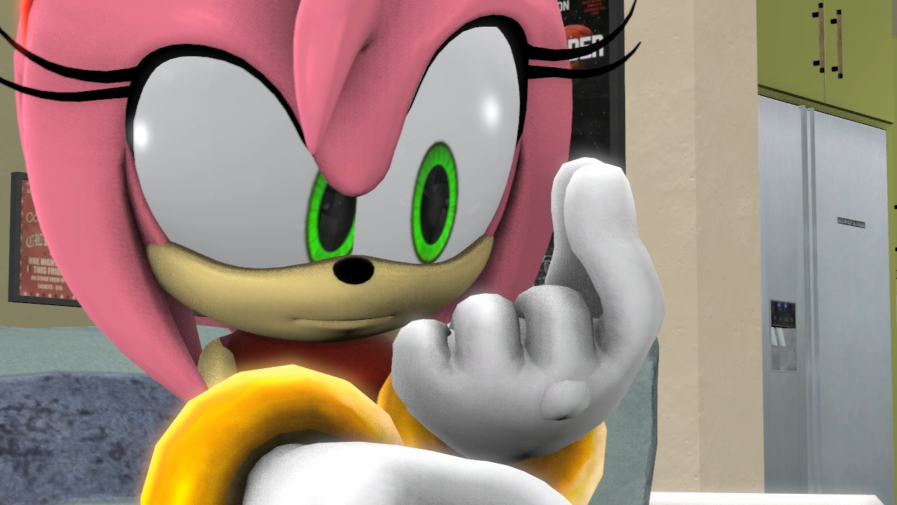 Amy unaware(Animation w sound) by shrunkenlover on DeviantArt