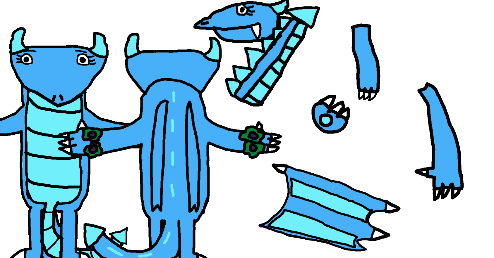 Skye Dragon Reference Sheet by DragonGirlRoar on DeviantArt