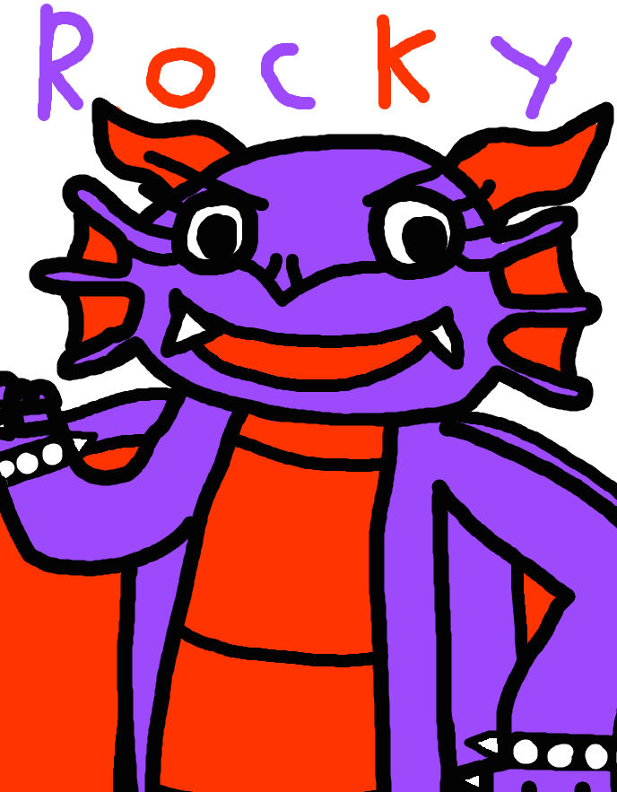 Rocky!!! by DragonGirlRoar on DeviantArt