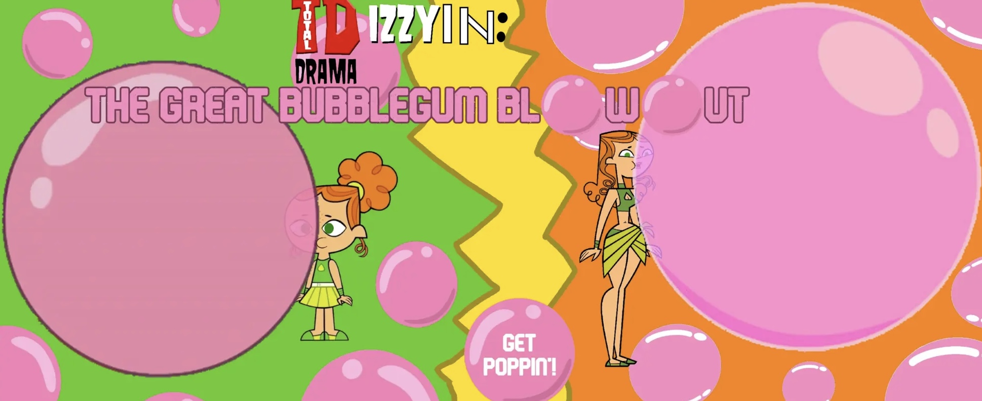 Total Drama: Izzy in: The Great Bubblegum Blowout by greg10ory on ...