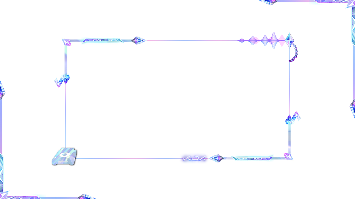 KDA All Out Kaisa Border - Desktop by NeekoSG on DeviantArt