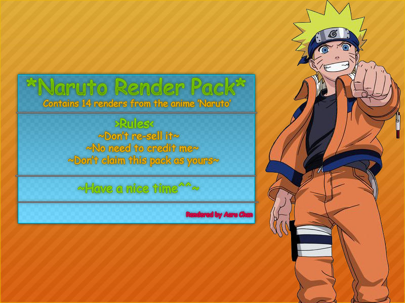 Naruto Render Pack by Aaruchan on DeviantArt
